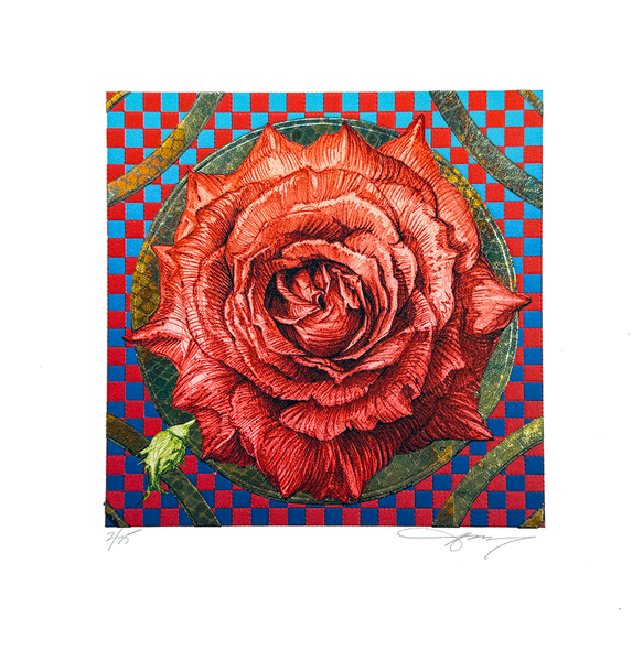 Infrared Roses - Red Rose – Masthay Studios